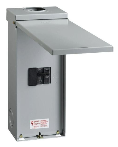 GE Mobile Home Circuit Breaker Enclosure Disconnect 100 Amp 240 Volt ...