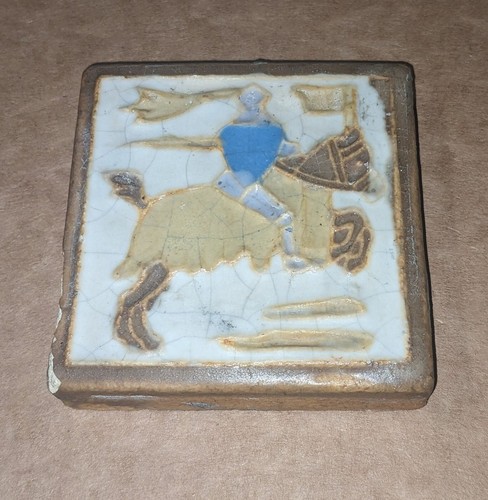 Wheatley Antique Tile 1001 Knight on Horseback | eBay