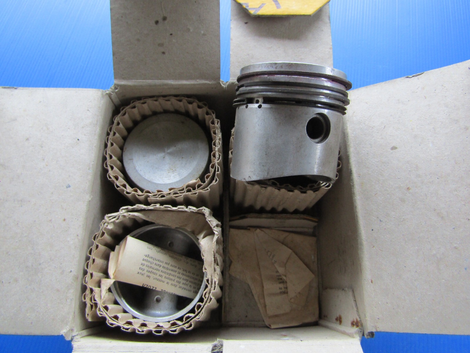 3 Hepolite Pistons For: Austin: Seven Cooper 61-64, Mini Cooper 63-64 ...