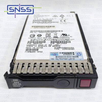 HPE 400GB 12G SAS 2.5" ME WRITE INTENSIVE EM SC SSD 10DWPD 779168-B21 ...