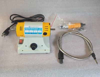 Electric Woodworking Carving Machine Woodcut Power Tool 110V w/ 5 ...