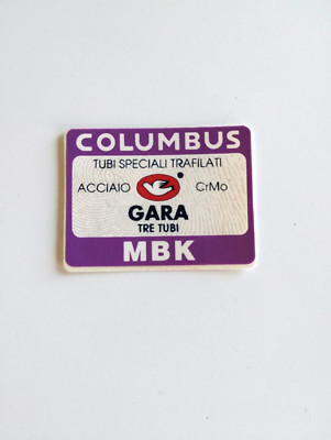 Sticker Frame Original Columbus Gara MBK *NOS* | eBay