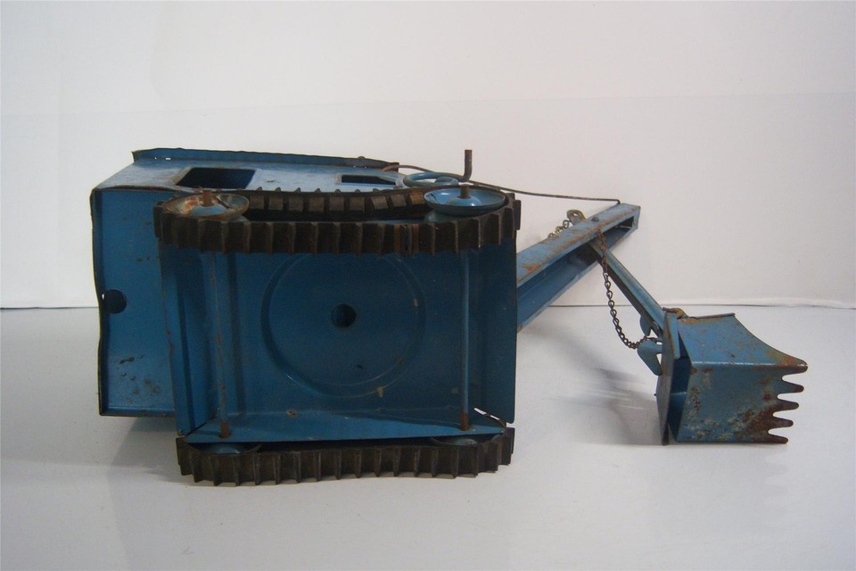 Structo Steam Shovel 1940's Pressed Steel Keep As Is Or Restore 16 ...