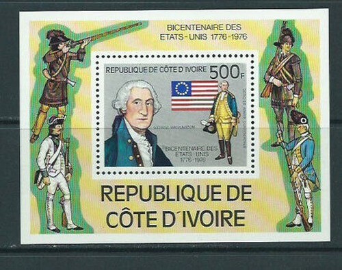 Coast Of Ivory - Hojas Yvert 6 MNH George Washington | eBay