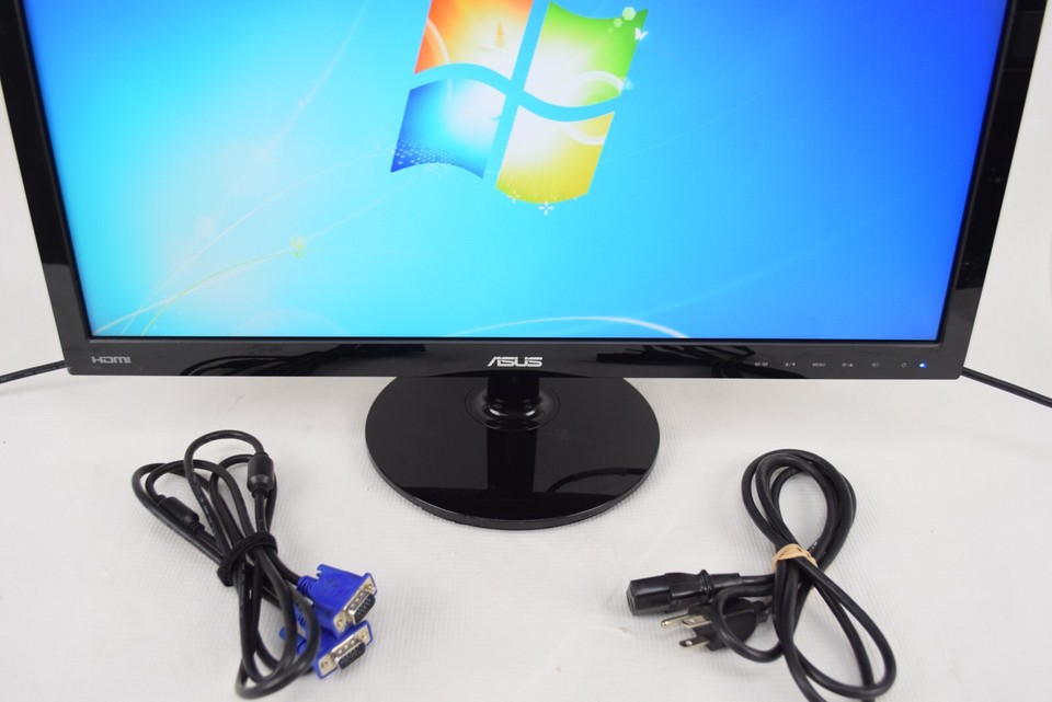 ASUS VS247 24" LCD Monitor HDMI DVI VGA Grade B | eBay