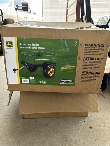 Peg Perego John Deere Adventure Trailer 16337384171| eBay