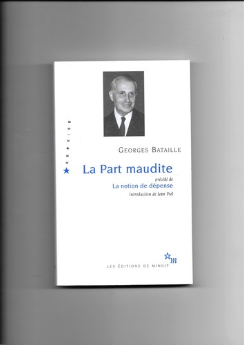 La part maudite, Georges Bataille | eBay