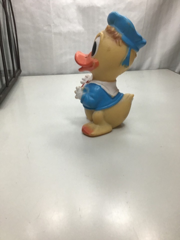 Old DONALD DUCK Rubber Squeak Toy Walt Disney Productions ITALY ...