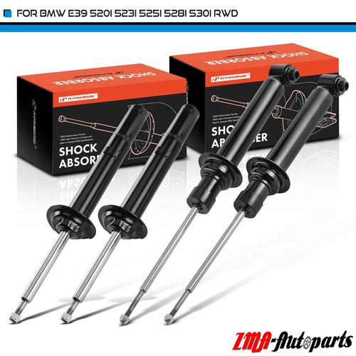 4x Front Rear Shock Absorber for BMW E39 520i 523i 525i 528i 530i Sedan ...
