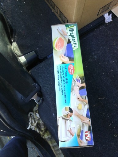 *NEW IN BOX* WRAPTASTIC Plastic Wrap Dispenser Pull, Press- As Seen on ...