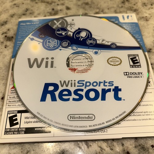 Wii Sports Resort Nintendo Game Disc Only for Wii Console | eBay