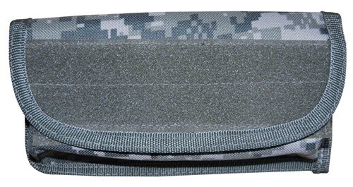 ACU Digi Camo Tactical MOLLE Shotgun Shot Gun Elastic Ammo Pouch Add On ...