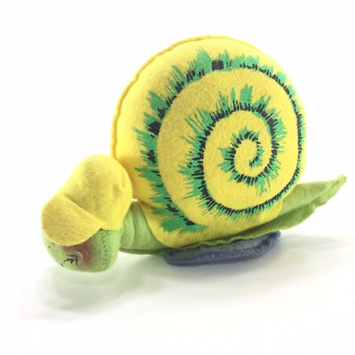 SAMMY SNAIL AnnaLee Snail Doll Art Plush Figure Baseball Hat 9.5” 2000 ...