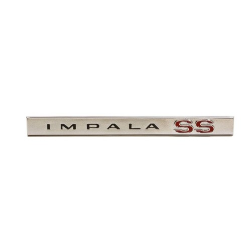 1965 65 Chevy Impala SS Lower Trunk Emblem Super Sport | eBay