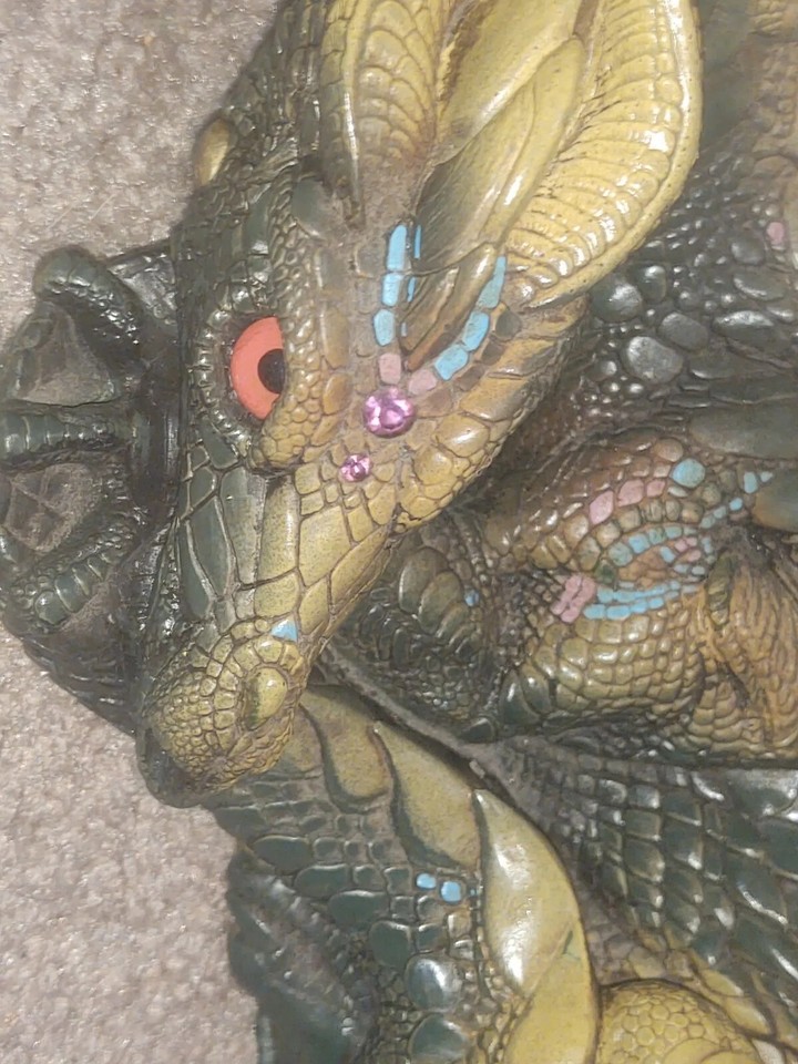 Vintage 1985 Windstone Editions Female Dragon Sculpture Figurine Pena ...