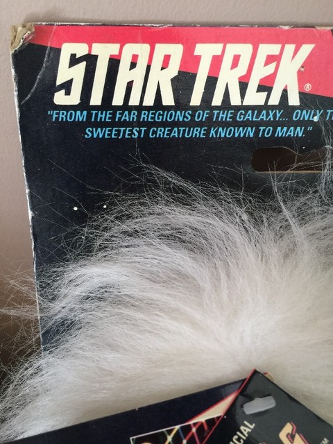 Star Trek Tribbles Toy White 1991 25th Anniversary Paramount Pictures 6 ...