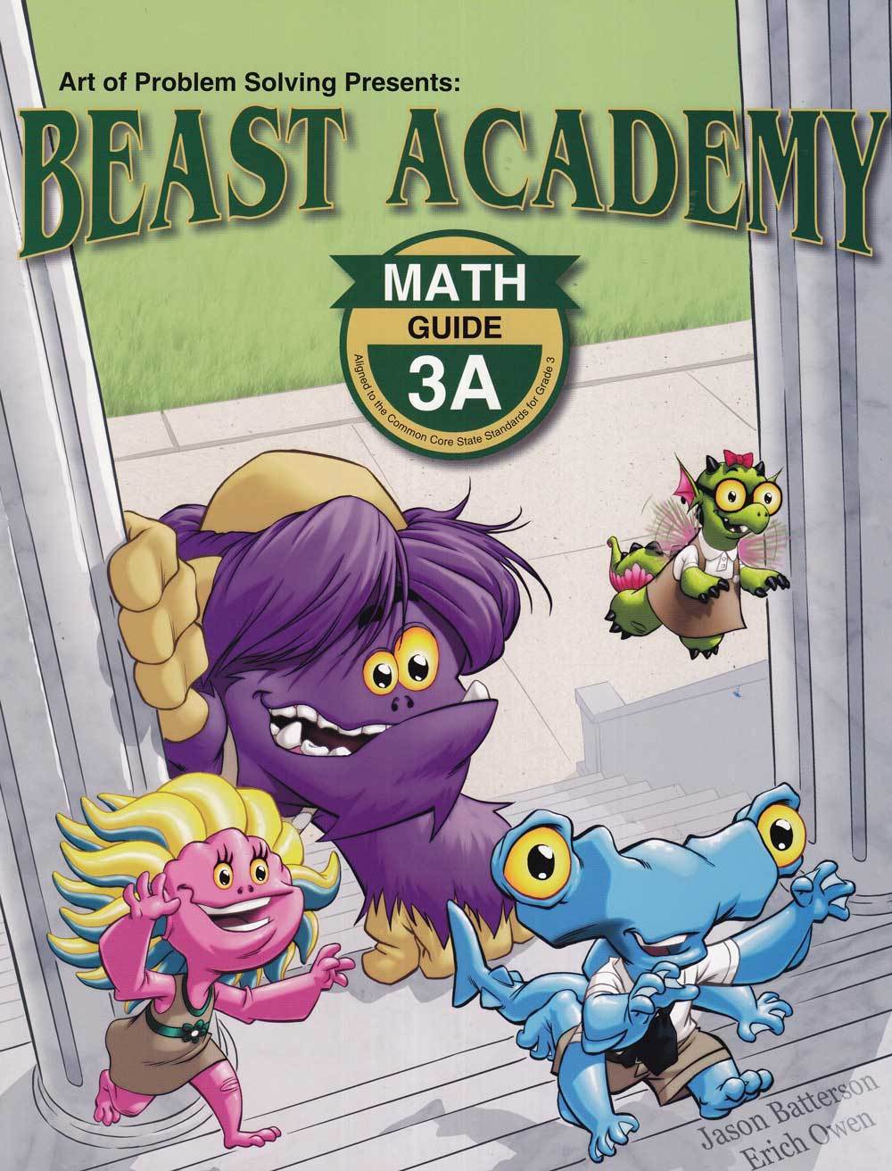 AoPS 8 Book 3rd Grade Beast Academy Math Set | eBay