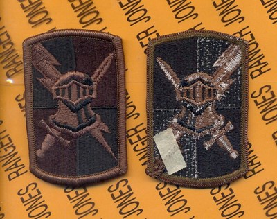 513th Military Intelligence Brigade OD Green & Black patch m/e | eBay