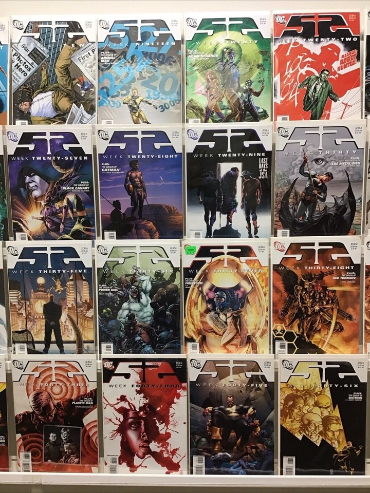 DC Comics 52 Comic Book Lot Of 35 | eBay