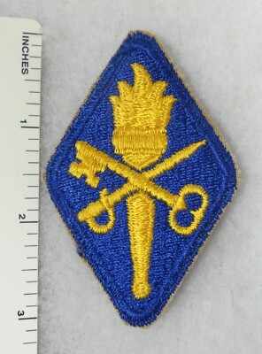 US ARMY QUARTERMASTER CORPS School & Center PATCH VIETNAM WAR Vintage ...