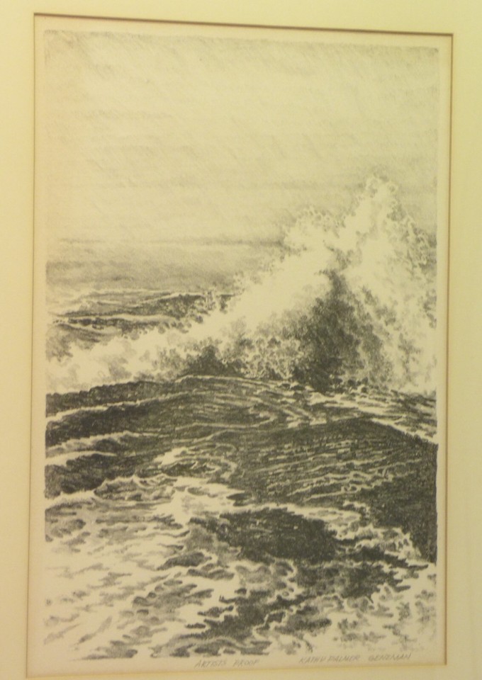 Lake Erie Seascape Artist Proof Print Signed Kathy Palmer Genzman ...