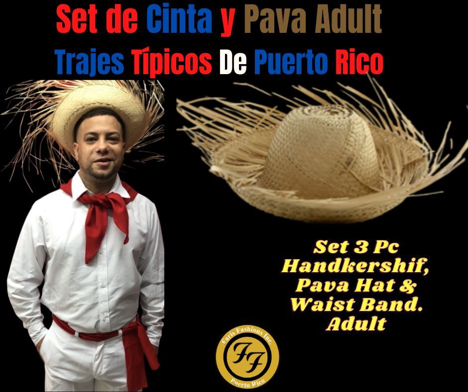 Vestimenta Tradicional Puertorriqueña Traje Típico De Puerto Rico