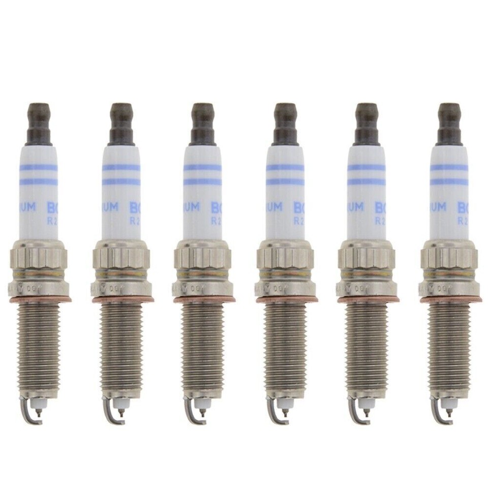 Genuine Bosch Double Iridium Spark Plug 6PCS for Mercedes-Benz C300 ...