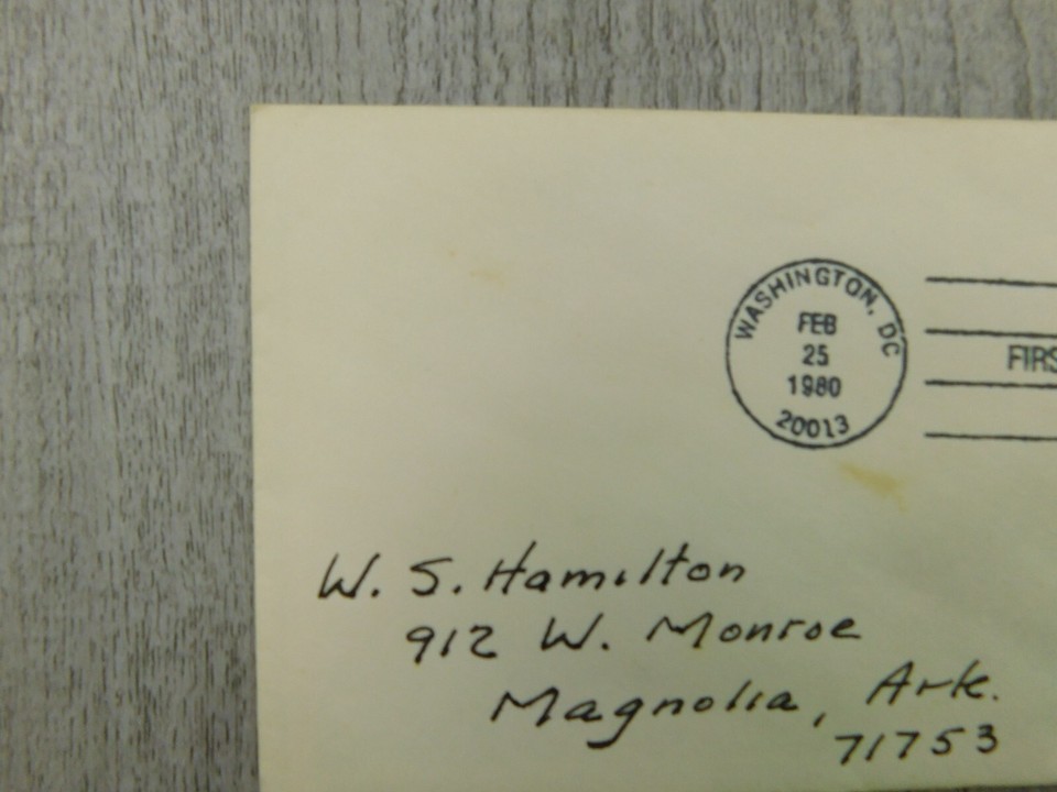 P.S. Write Soon First Day Issue 1980 WA DC Vintage Stamp Posted ...