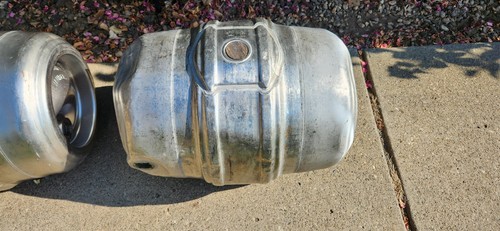 Vintage 1960s Falstaff Brewing Company Stainless Steel Keg Rat Rod Tank ...