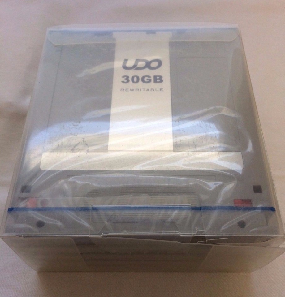 5 PACK PLASMON UDO30RW ULTRA DENSITY OPTICAL DISK UDO 30GB REWRITABLE ...