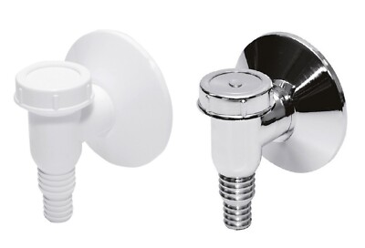 Aufputz Sifon DN 32 Waschmaschinen Waschgeräte Chrom & Weiß | eBay