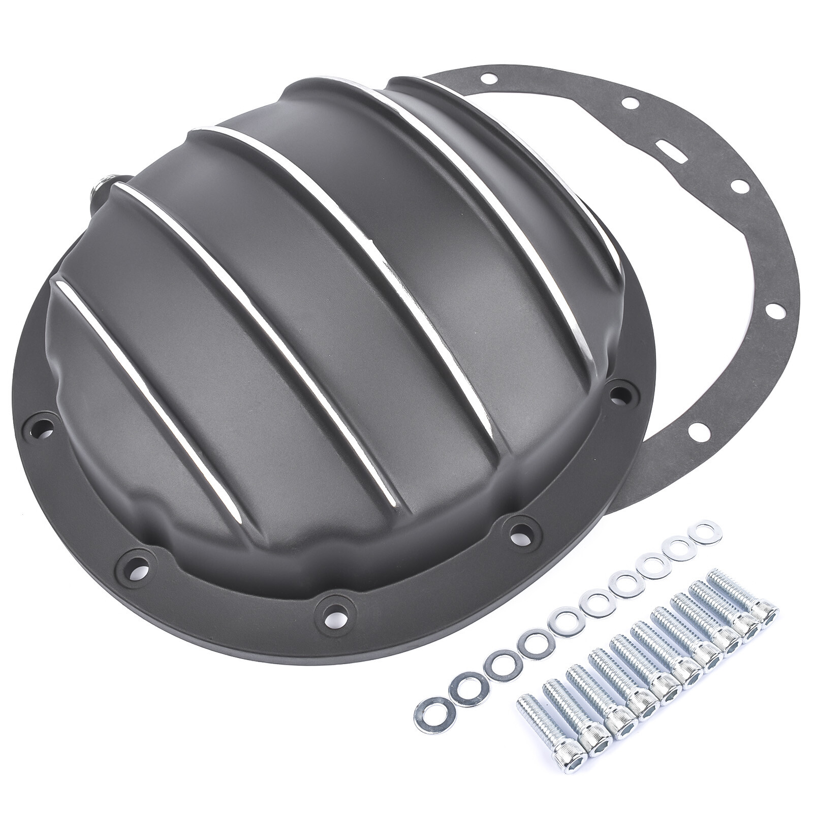 Differential Cover 8.5 & 8.6 " Ring Gear DIff 10 Bolt Cast Aluminum ...