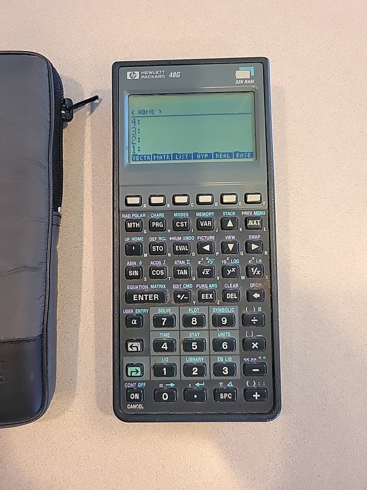 HP 48G Graphing Scientific Calculator Gray 32K RAM Excellent! | eBay