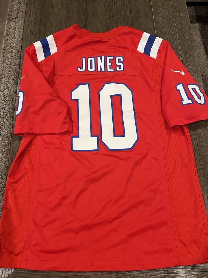 Nike Men’s New England Patriots Mac Jones Limited Player Jersey, Red, L ...