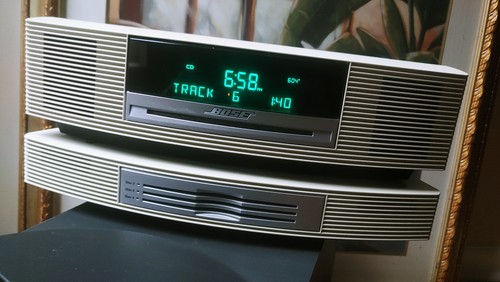 BOSE WAVE MUSIC SYSTEM AM/FM STEREO AND CD PLAYER MODEL AWR-CC2 ...