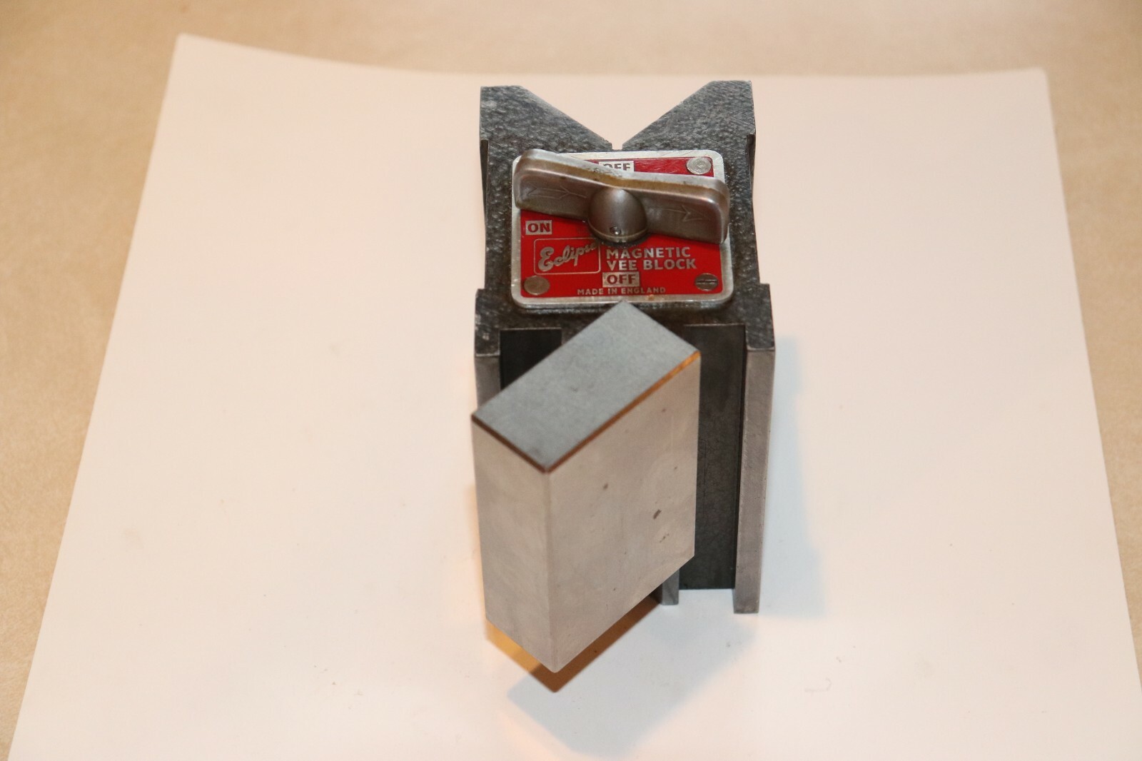 Eclipse Dual-Vee Magnetic V-Block. # E934. Condition used. | eBay