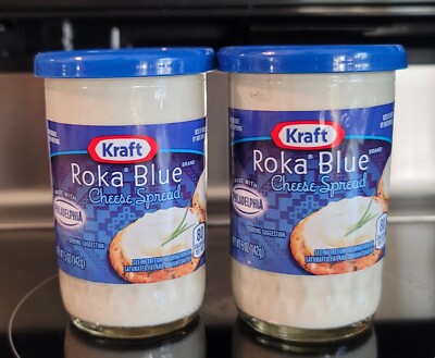 Kraft Roka Blue Cheese Spread 5 Oz Jar (Lot of 2) Best By April 2025 | eBay