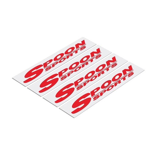 1Set JDM Style Red Spoon Sports wheel rims sticker Slipstream ...
