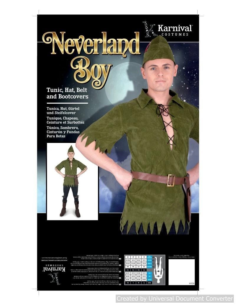 Disney Lost Boys Costume