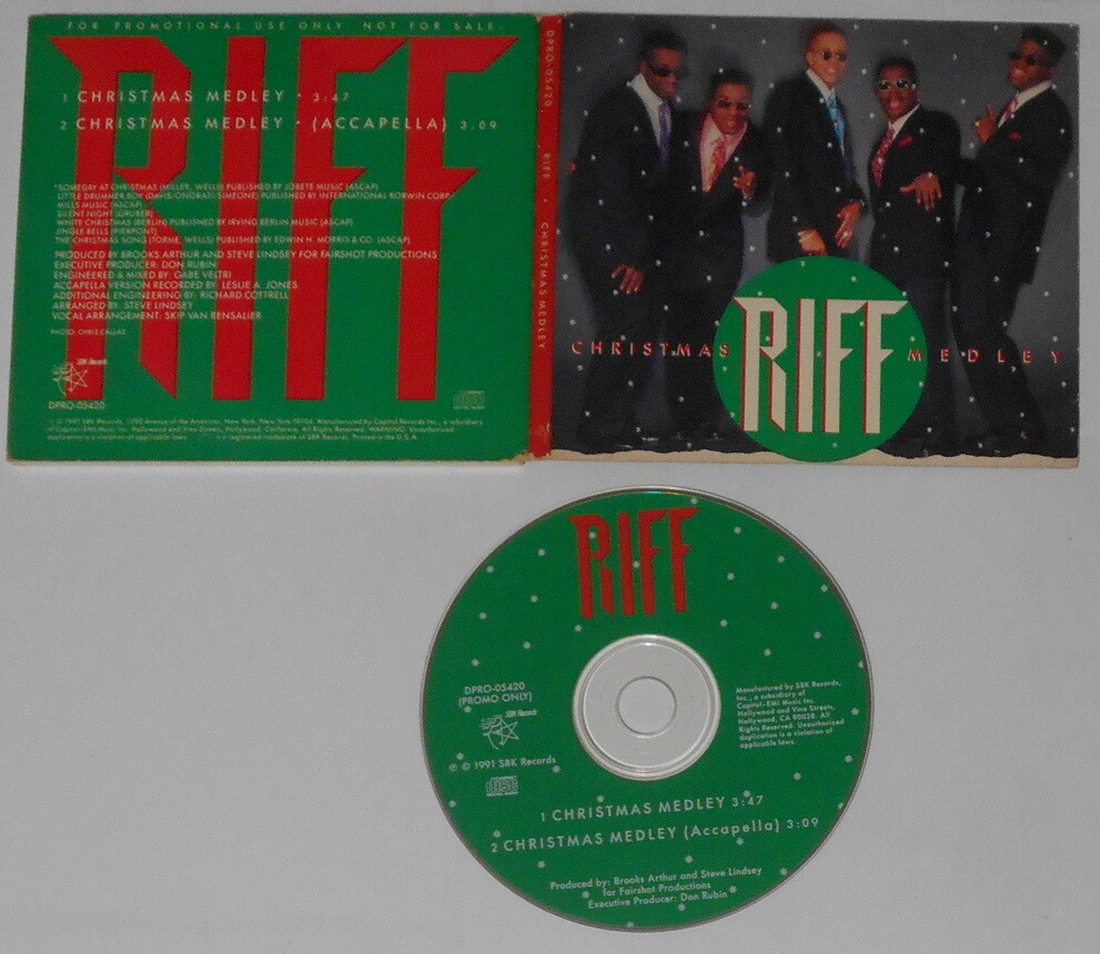 Riff - Christmas Medley - U.S. promo cd, digipak | eBay