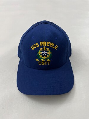 The Corps USS Preble CSTT Bright Blue Baseball Cap One Size | eBay