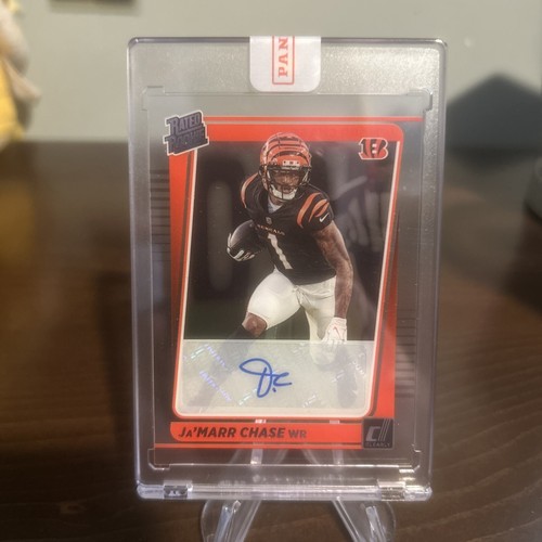 2021 Panini Clearly Donruss AUTO JA’MARR CHASE RC Rookie PANINI SEALED ...