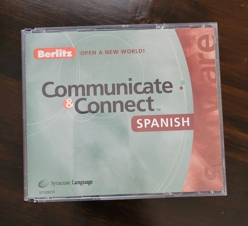 Berlitz Communicate & Connect: Spanish 4-Disc Set PC CD learn language ...