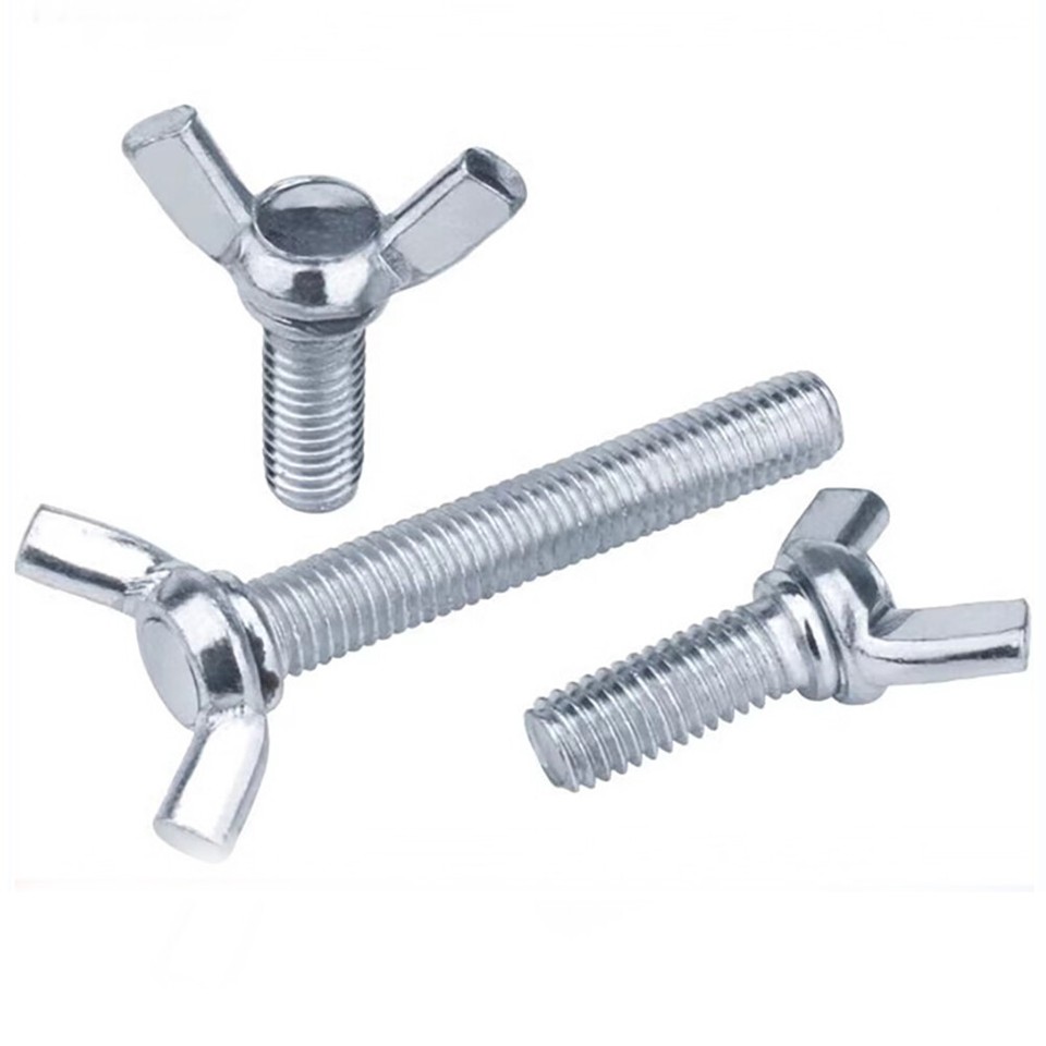 Butterfly Wing Bolts Screws Thumb Screws M4 M5 M6 M8 M10 Wing Bolts ...