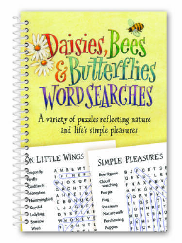 Daisies, Bees Butterflies Word Searches - Paperback - GOOD ...