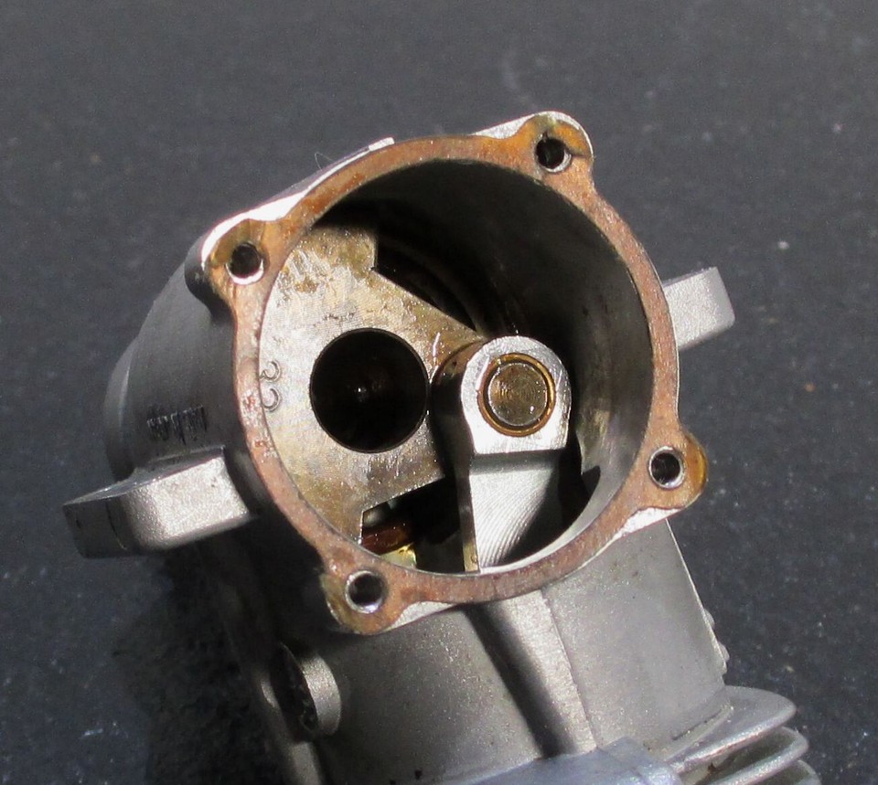 O.S. MAX-32F ABC 5.23cc 2 cycle glow engine with muffler for R/C ...