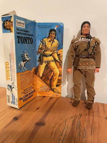 1975 Vintage Tonto Figure No.23621 from Gabriel with Original Box | eBay