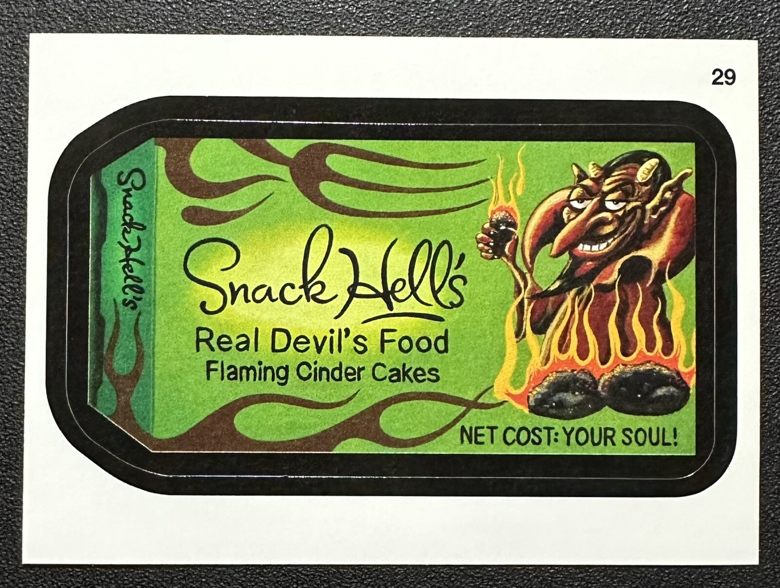 2015 Topps Wacky Packages Sticker #29 SNACK HELLS, Cream of Feet card ...