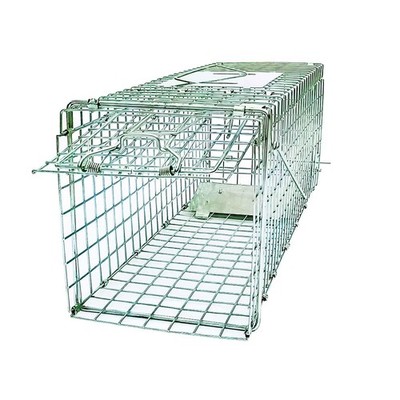 Collapsible Humane Live Animal Cage Trap No-Kill Trapping Kit for ...