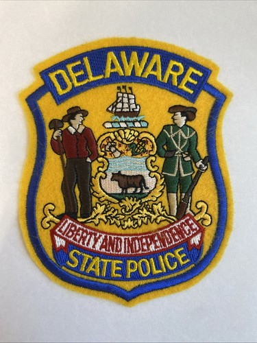 Delaware State Police DE CURRENT ISSUE NEW Police Patch | eBay